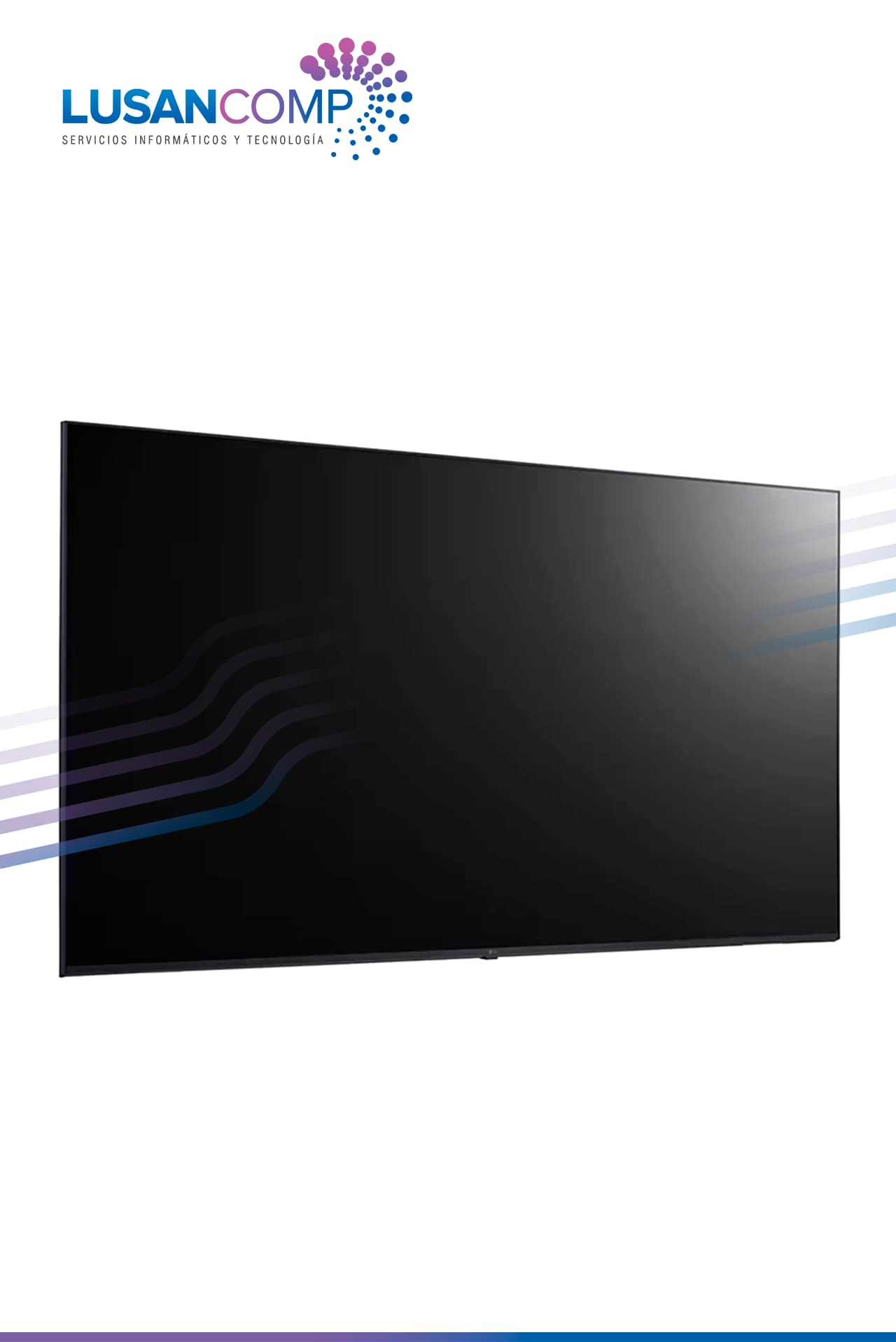 Monitor LG 55" Commercial - Lusancomp Cia. Ltda.